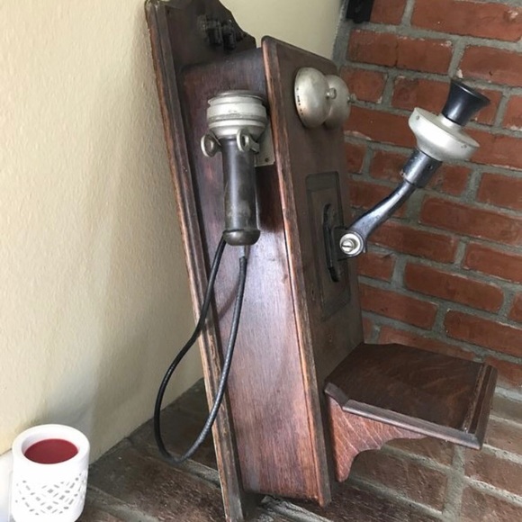 Wall Decor | Antique Wall Phone | Poshmark